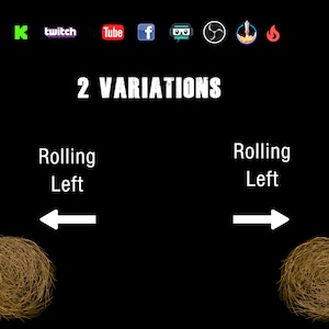 Tumbleweed Stream Alert - Full Screen Animated Overlay - Transparent ...