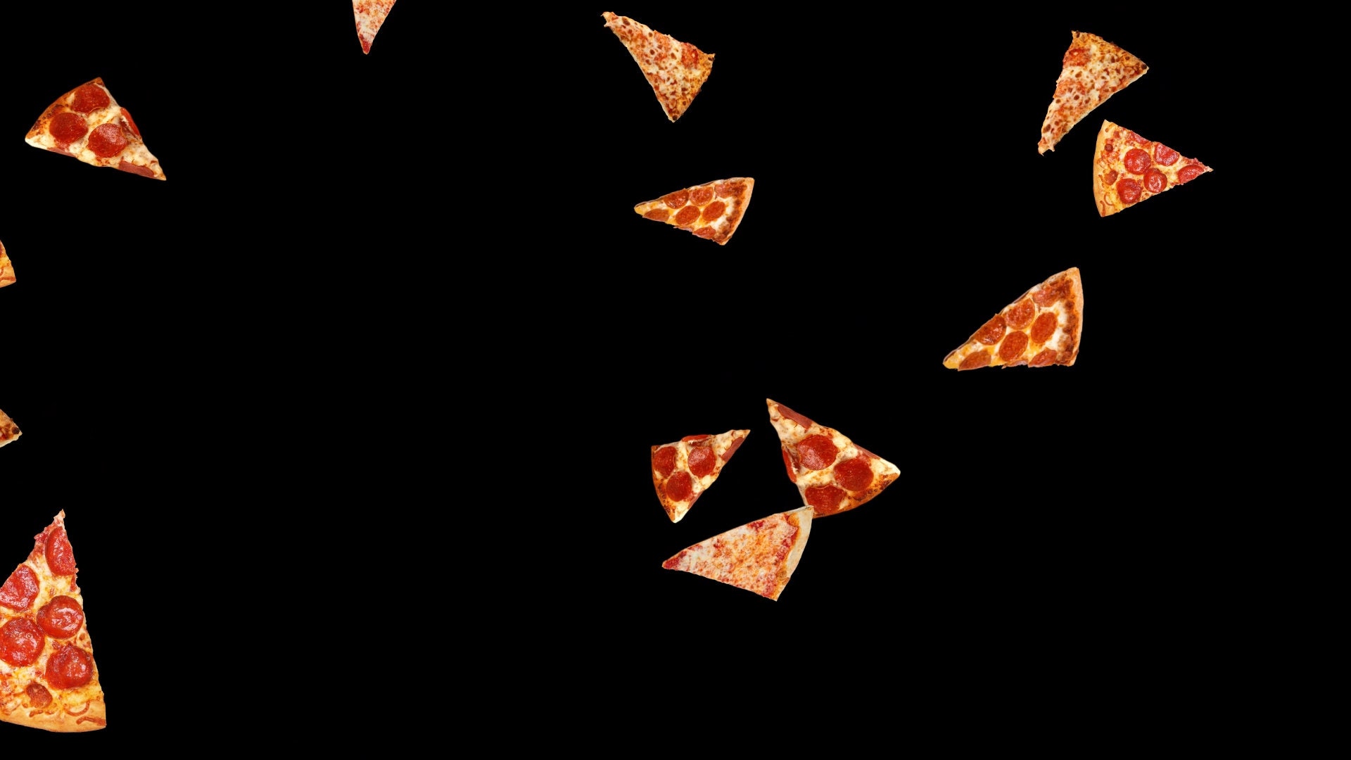 Pizza Party Alert - Full Screen Transparent 'za Drop Animated - Stream ...