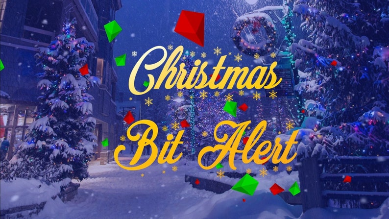 Christmas Bit Stream Alert - Twitch Cheer Animation - Full Screen ...