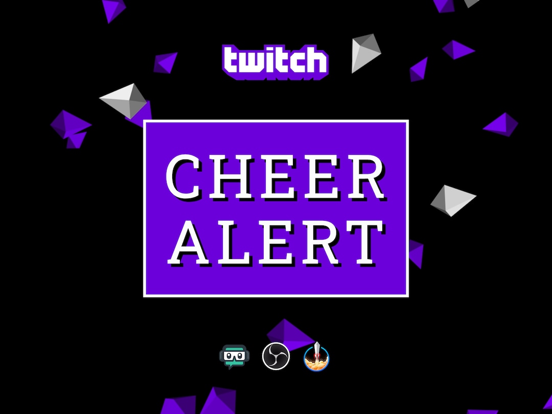 Twitch Bits Cheer Alert - Full Screen Animated Bit Rain With ...