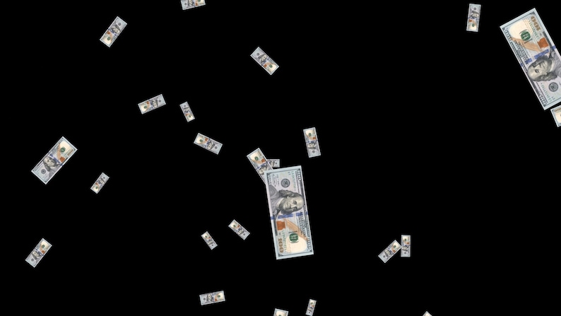 Make It Rain Hundreds Alert Raining Money Twitch Tip - Etsy