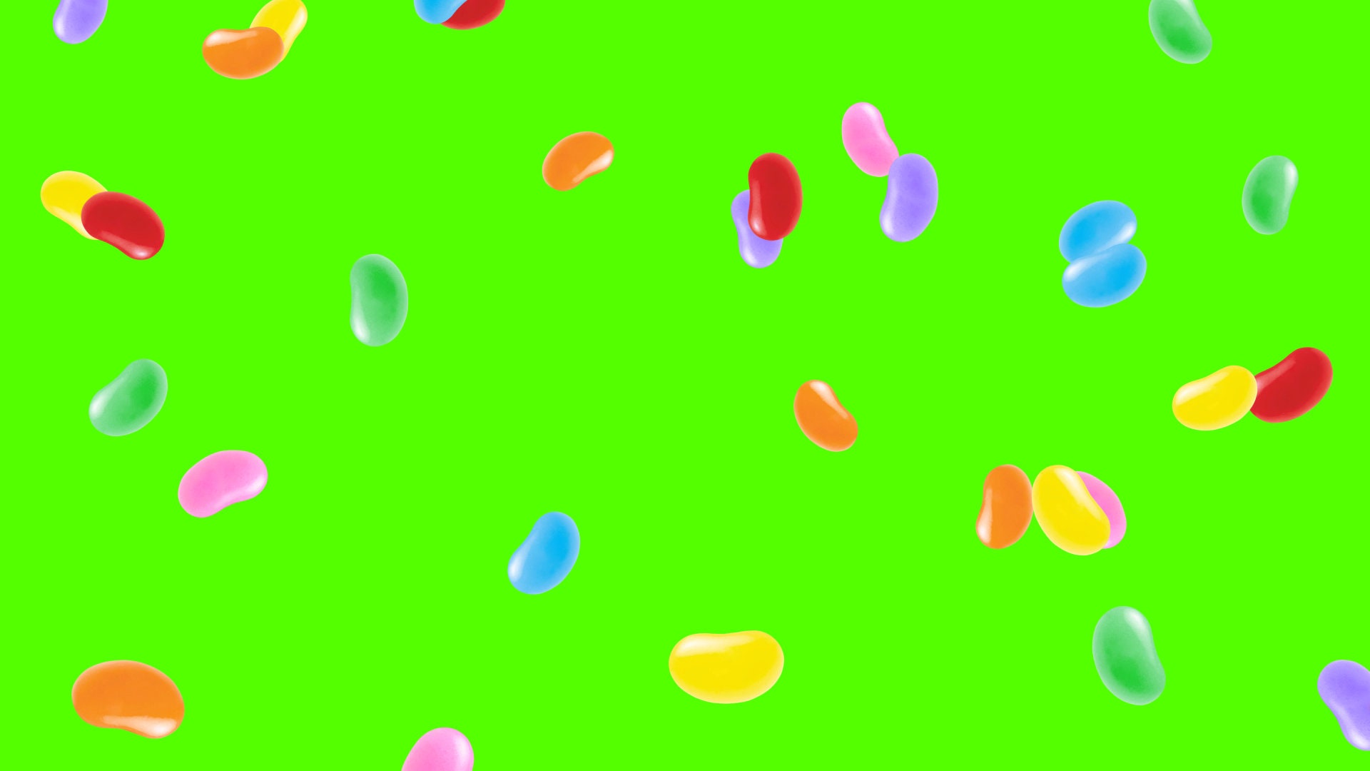 Jelly Bean Rain Effect Stream Alert Full Screen Falling Candy W ...