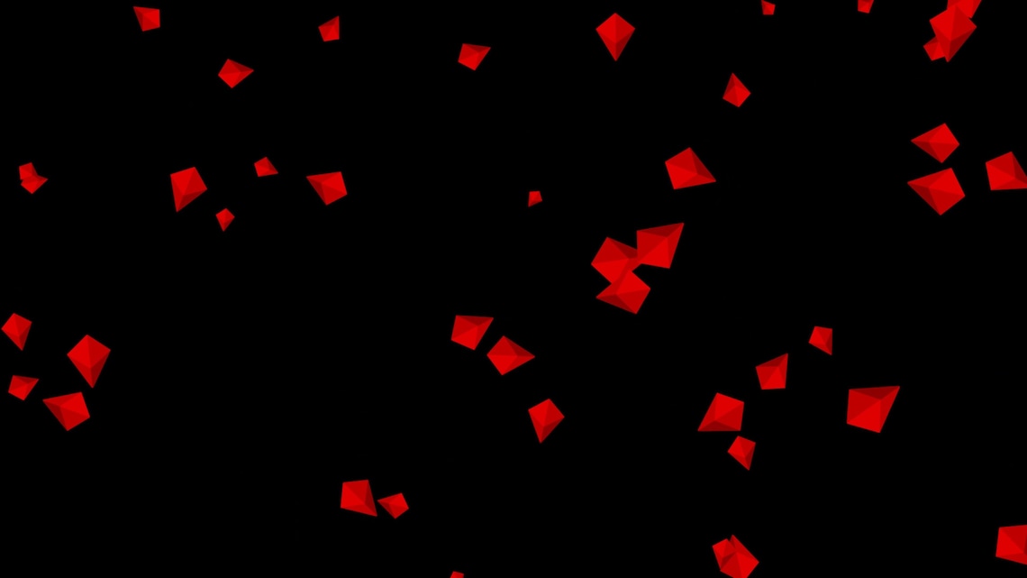 Red Twitch Cheer Alert Raining Bits Full Screen Animated Stream Overlay ...