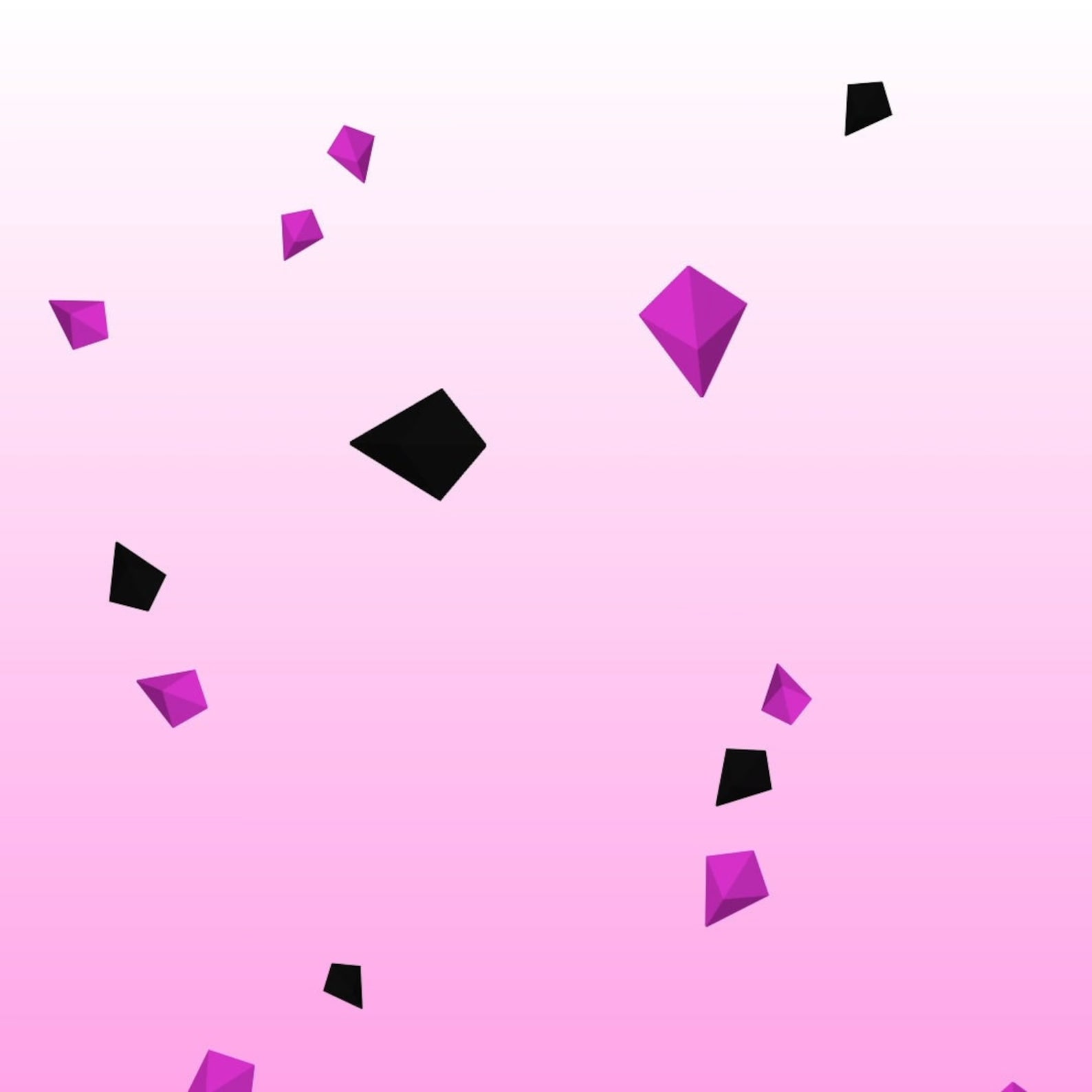 Cute Twitch Cheer Alert - Pink & Black Bit Drop Effect - Full Screen ...