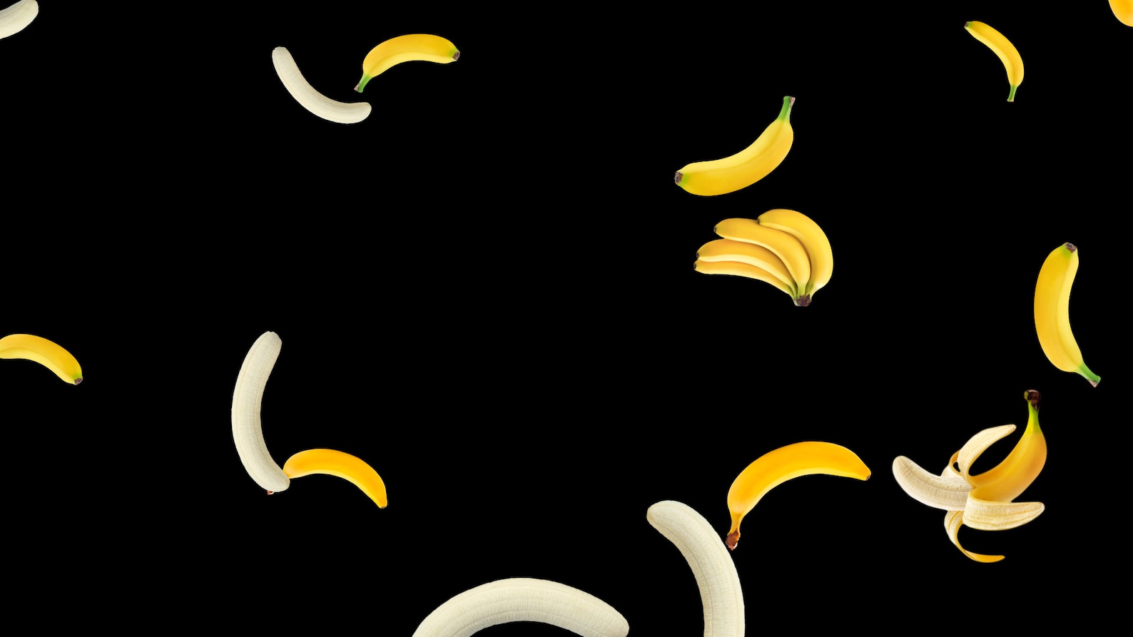 Raining Bananas Stream Overlay Animated Alert Banana Drop Full Screen ...