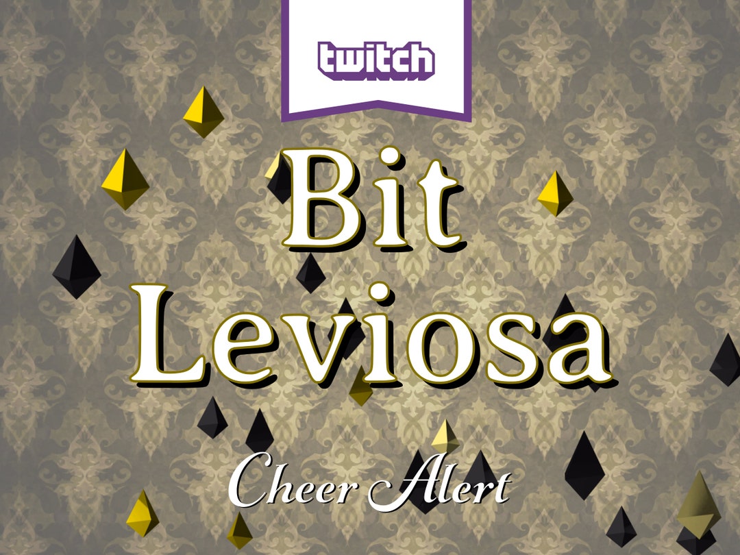Twitch Cheer Alert - Bit Leviosa Full Screen Animation - 1920x1080 ...