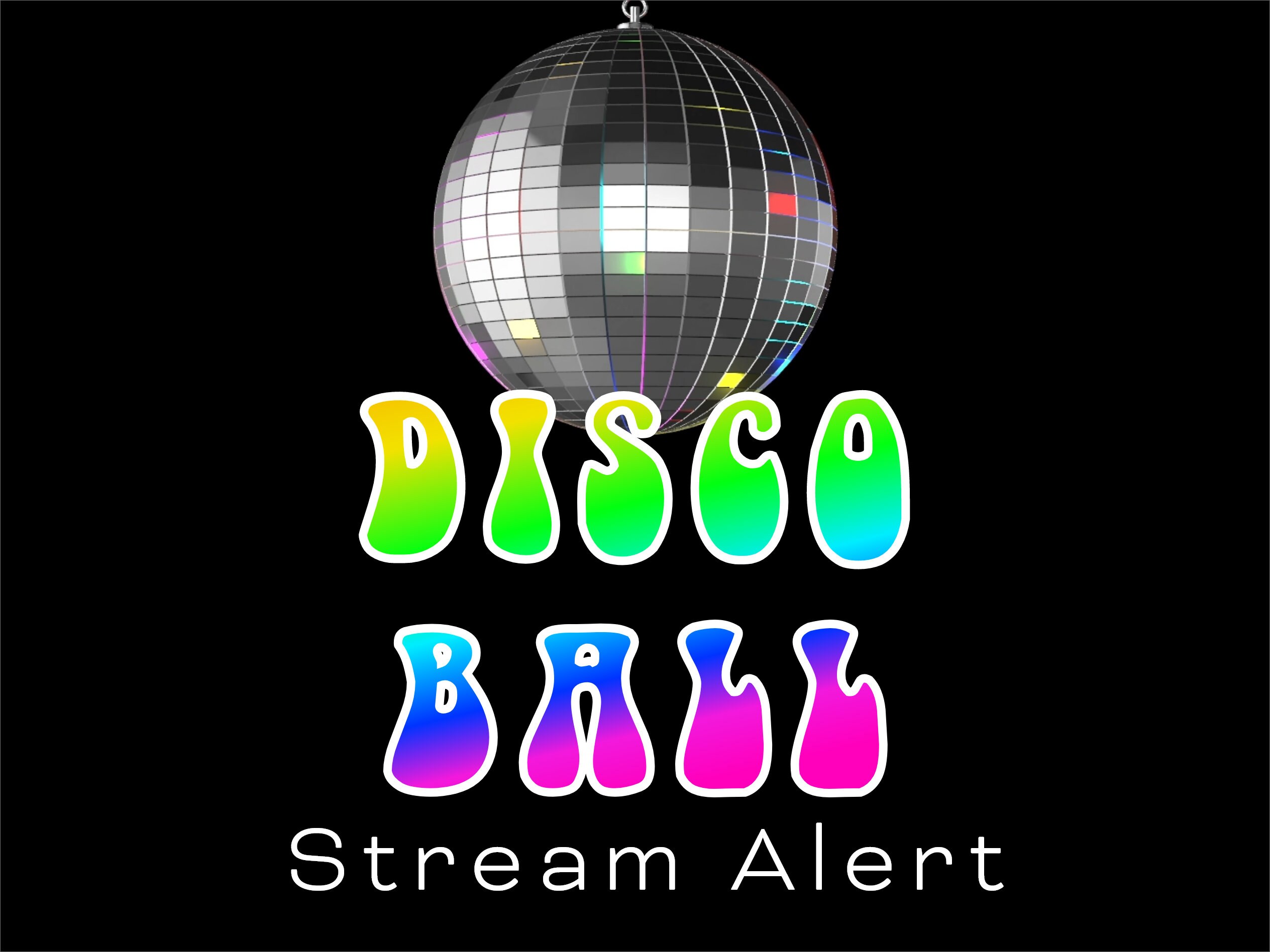 Disco Ball Animated Stream Overlay Dance Party Alert Full - Etsy UK