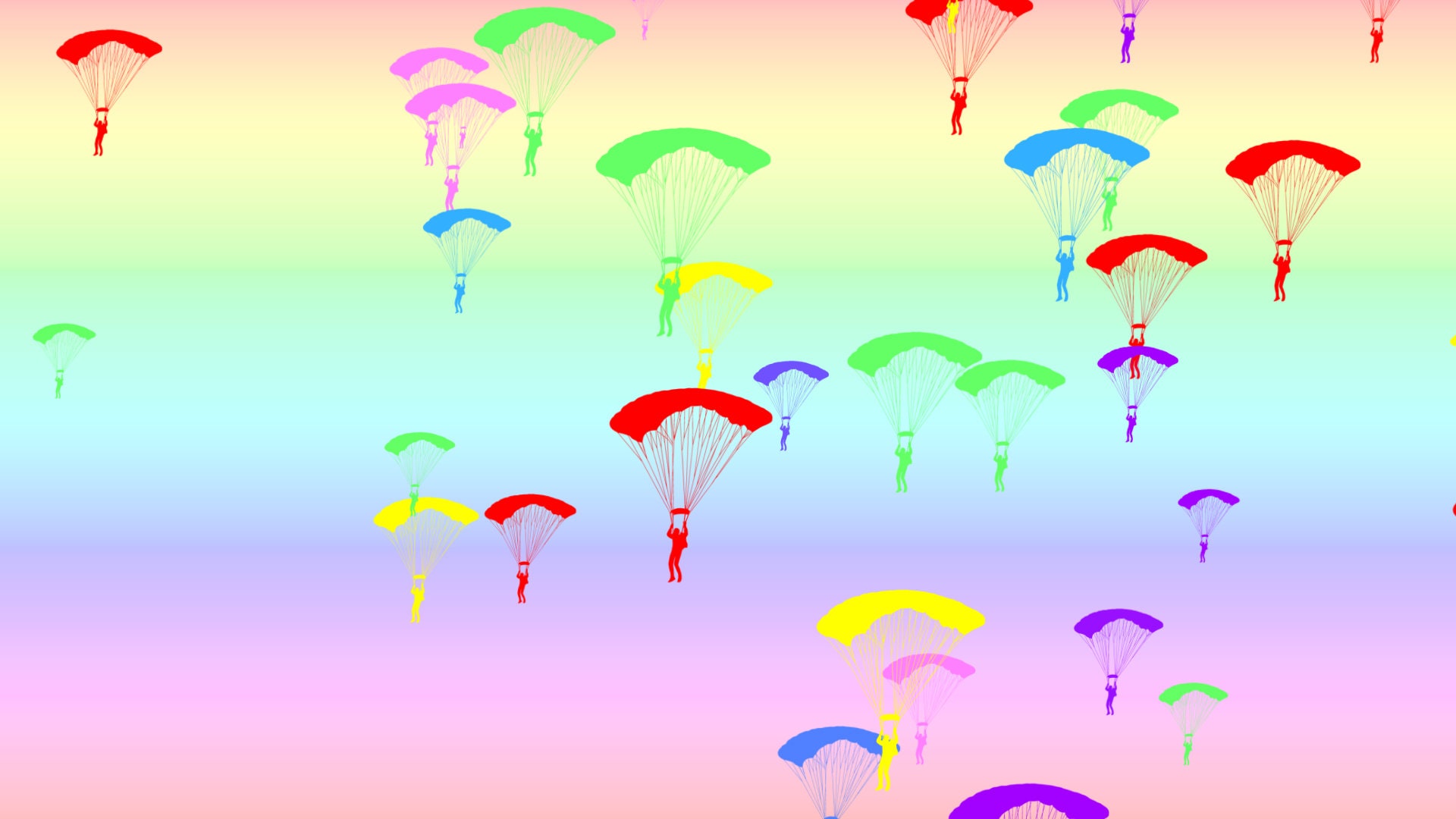 Rainbow Raid Stream Alert Full Screen Animated Overlay W/ Transparent ...