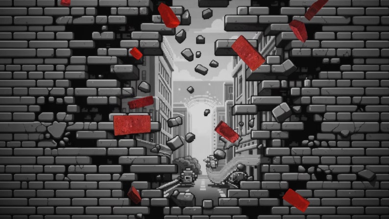 Raining Bricks Stream Alert Full Screen Animated Overlay With ...