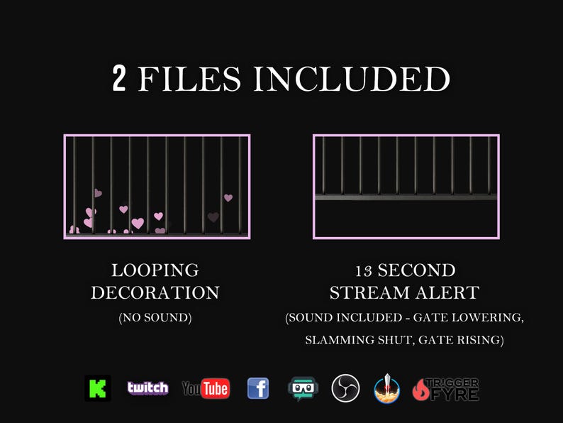 Horny Jail Overlay Pack - Alert With Sound & Loop - 2 Full Screen ...