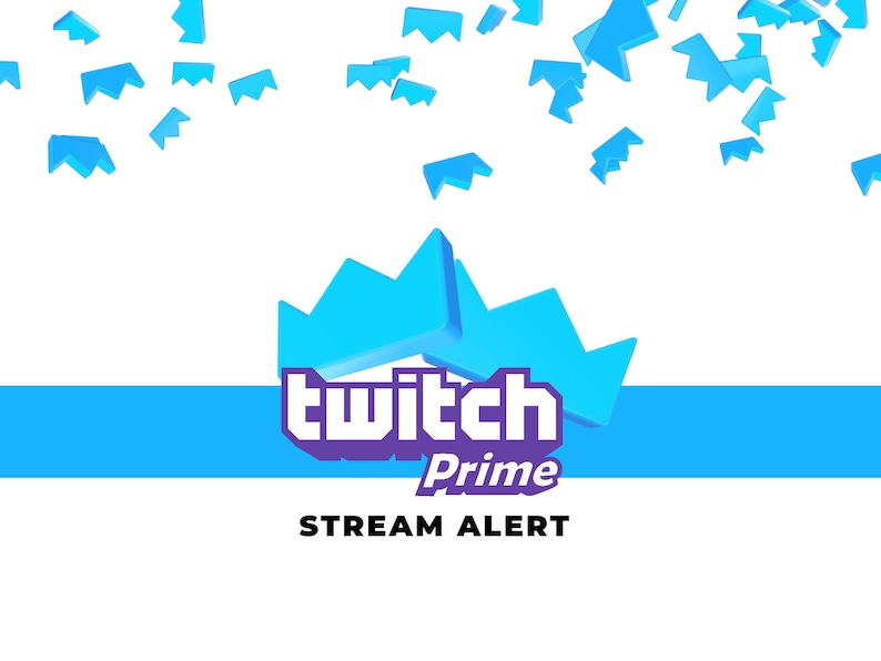Twitch Prime Stream Alert Full Screen Animated Overlay With Transparent ...