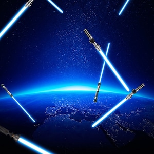 Jedi Guardian Stream Alert - Galactic Sword Rain Full Screen Animated ...