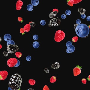 Mixed Berries Stream Alert - Full Screen Animated Berry Rain Overlay W ...