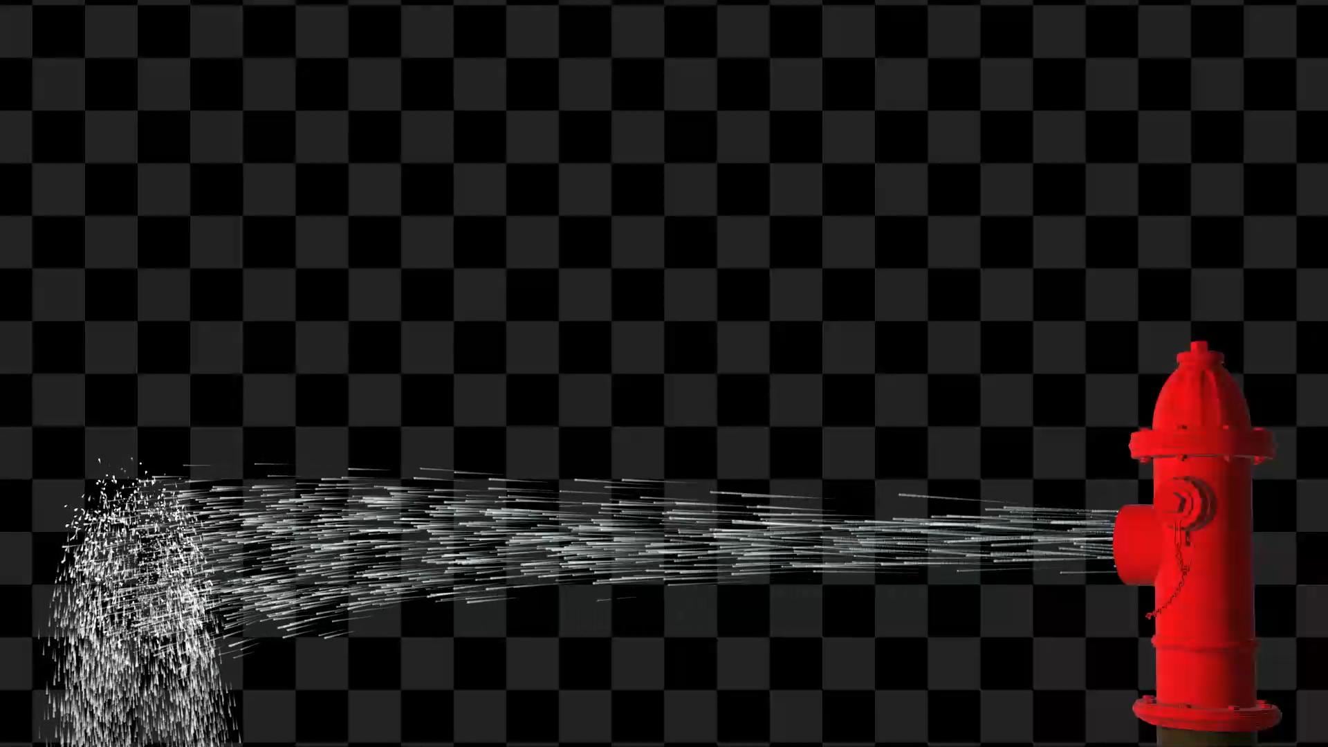 Hydrant Blast Stream Alert - Full Screen Animated Water Squirt Overlay ...
