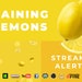 Raining Lemons Stream Alert Full Screen Animated Citrus - Etsy