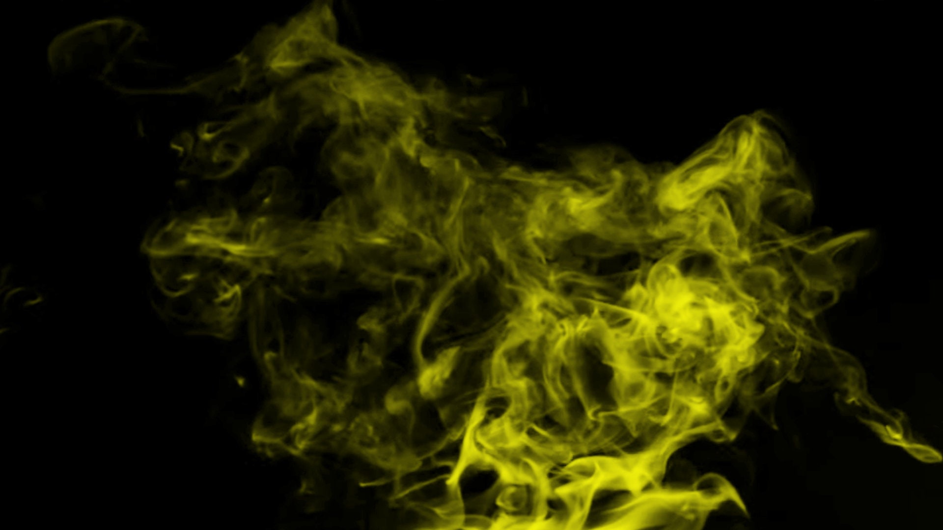 Yellow Smoke Stream Alert - Animated Overlay With Transparent ...