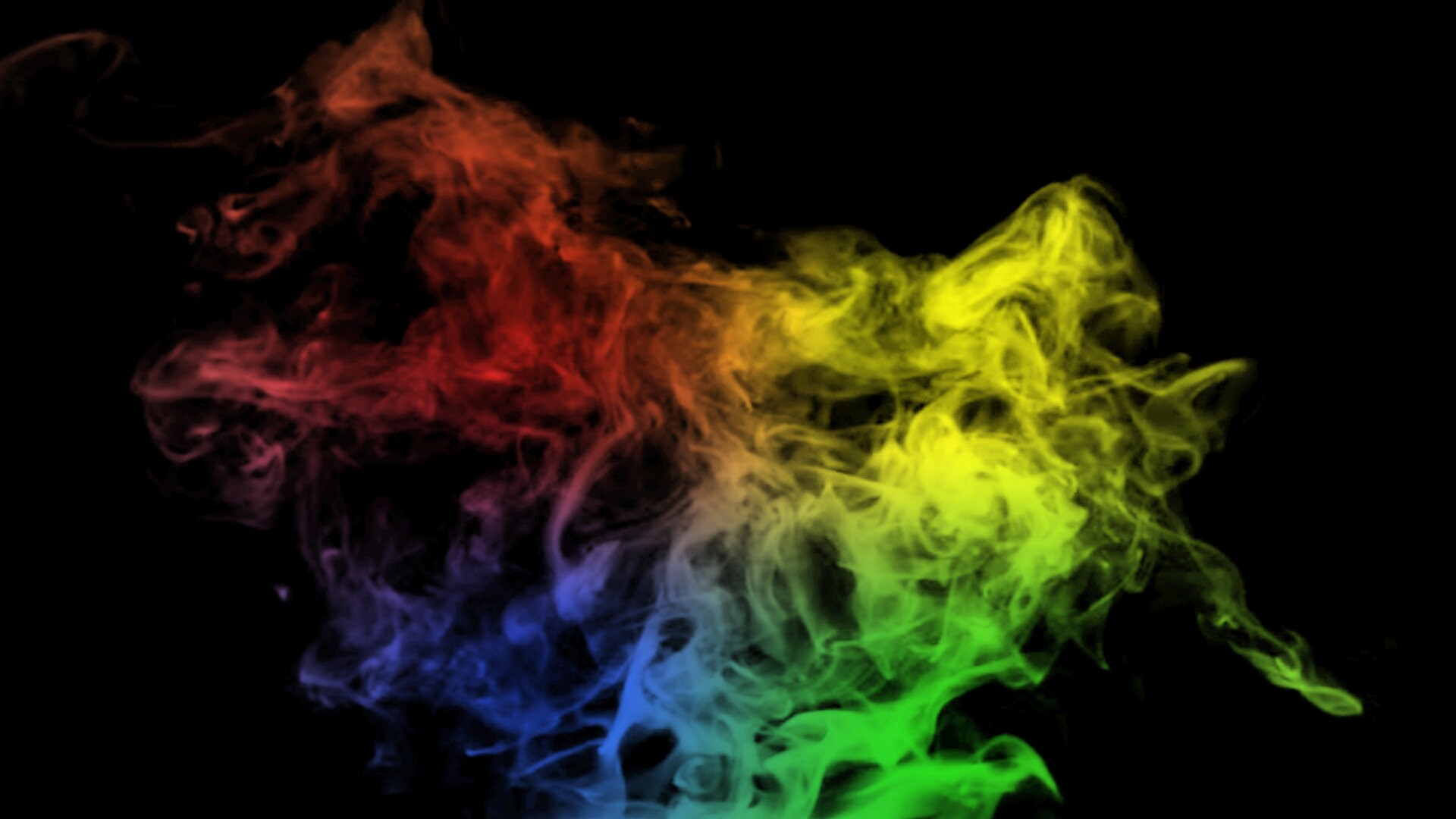 Rainbow Smoke Stream Alert - Full Screen Animated Overlay With ...