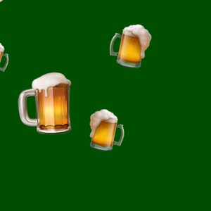Beer Stream Alert - Raining Brews Animated Overlay With Transparent ...