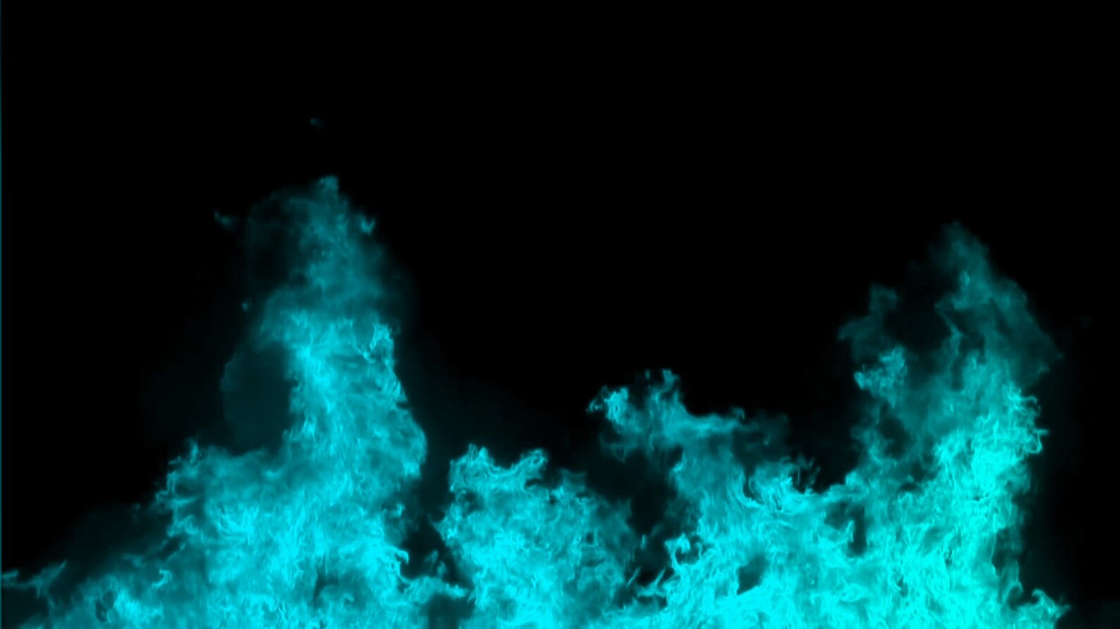Aqua Fire Stream Alert Full Screen Effect W/ Transparent Background ...