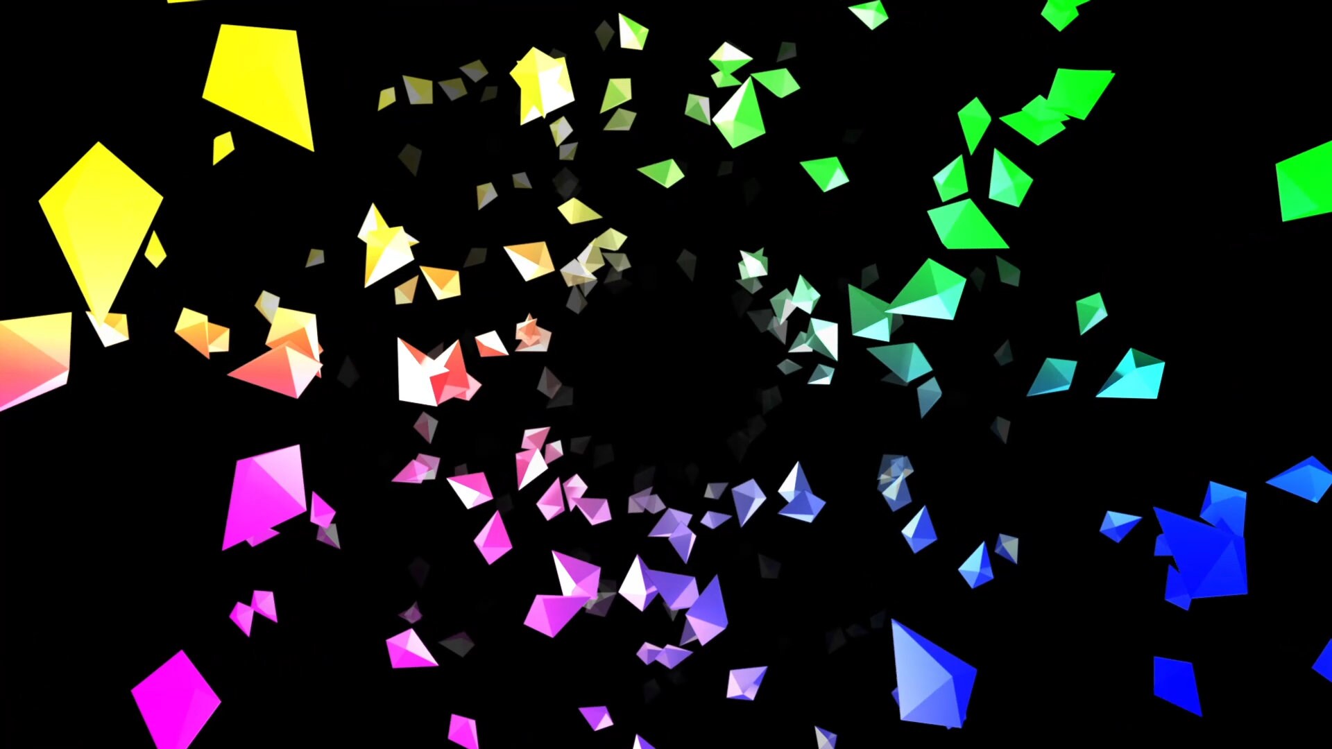 Twitch Bit Frenzy Cheer Alert - Rainbow Vortex Animation W/ Transparent ...