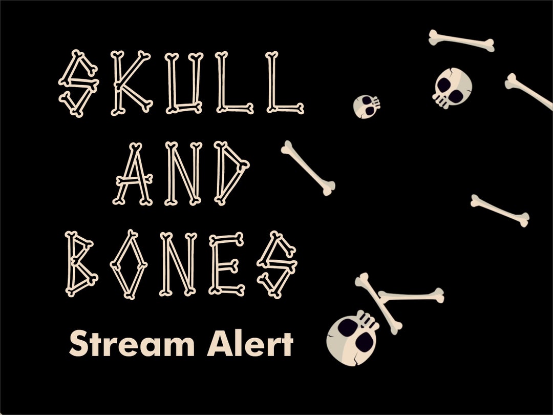 Skull & Bones Stream Alert - Animated Full Screen Effect - 1920x1080 ...