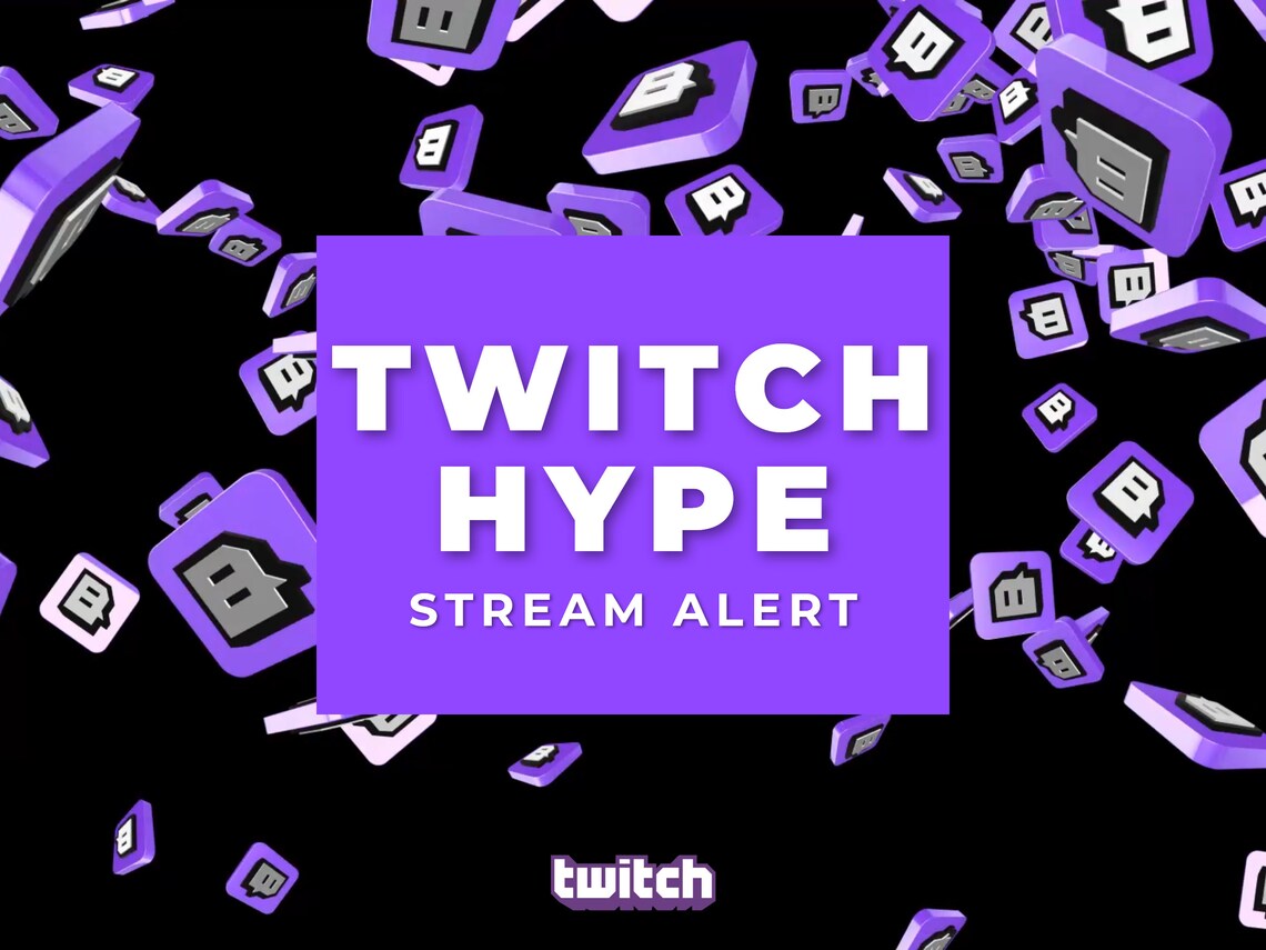 Twitch Hype Alert - Full Screen Stream Animation With Transparent ...