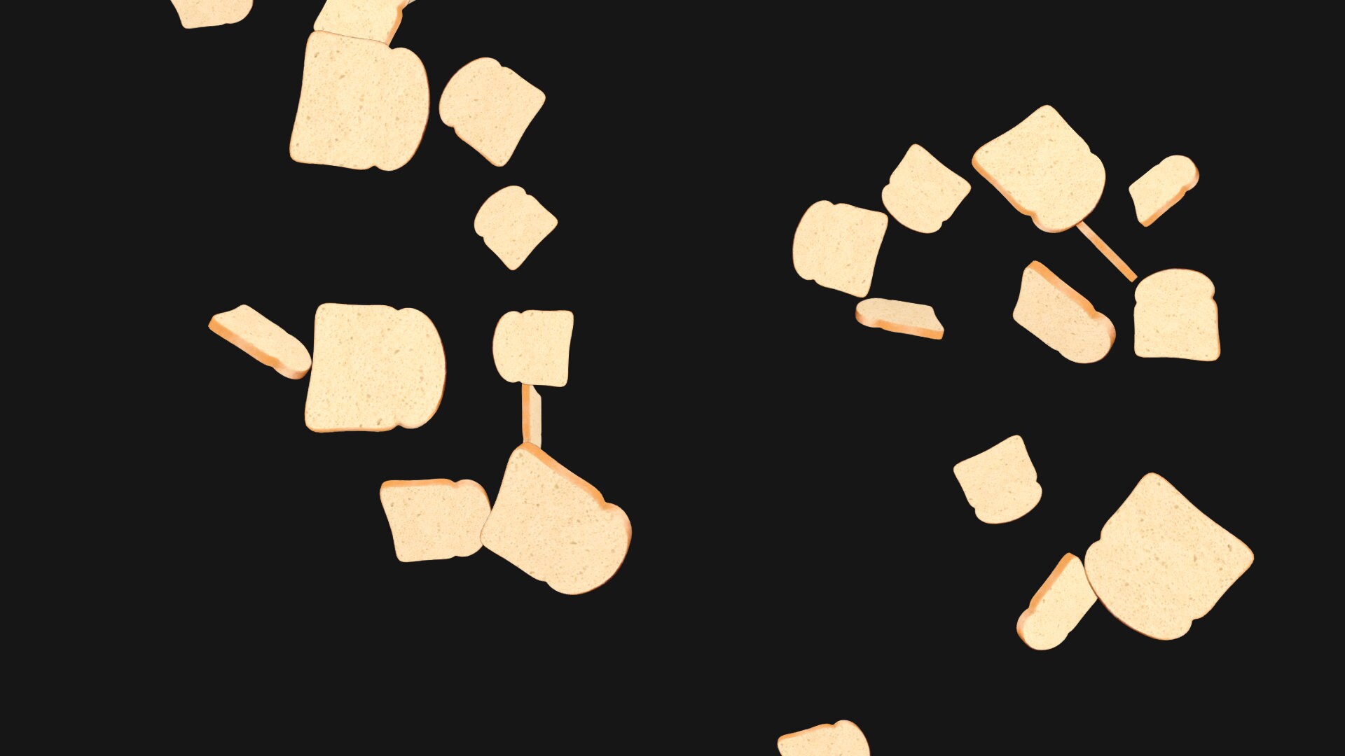 Bread Stream Alert - Full Screen Animated Overlay With Transparent ...