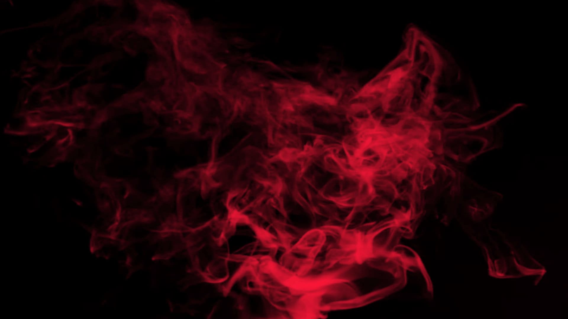 Red Smoke Stream Alert - Animated Overlay With Transparent Background ...