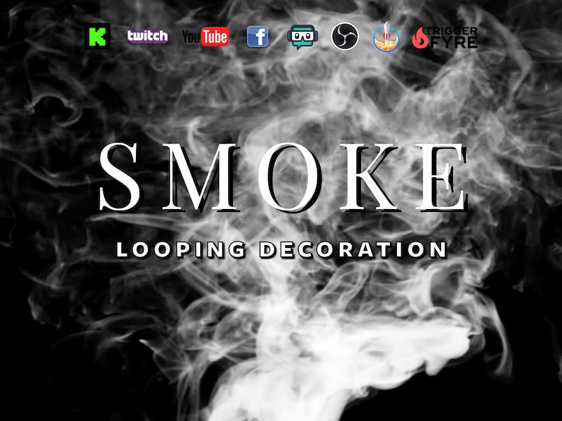 Smoke Looping Stream Decoration - Full Screen 1920x1080 Animated ...