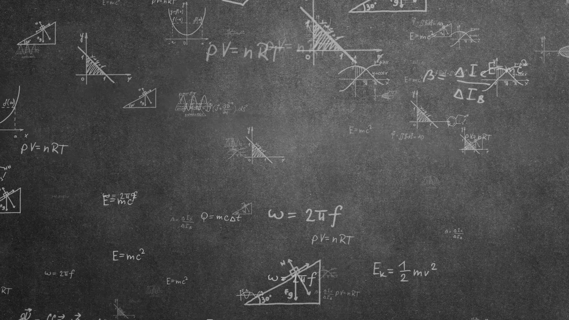 High IQ Stream Alert Animated Big Brain Math Equations Full Screen ...