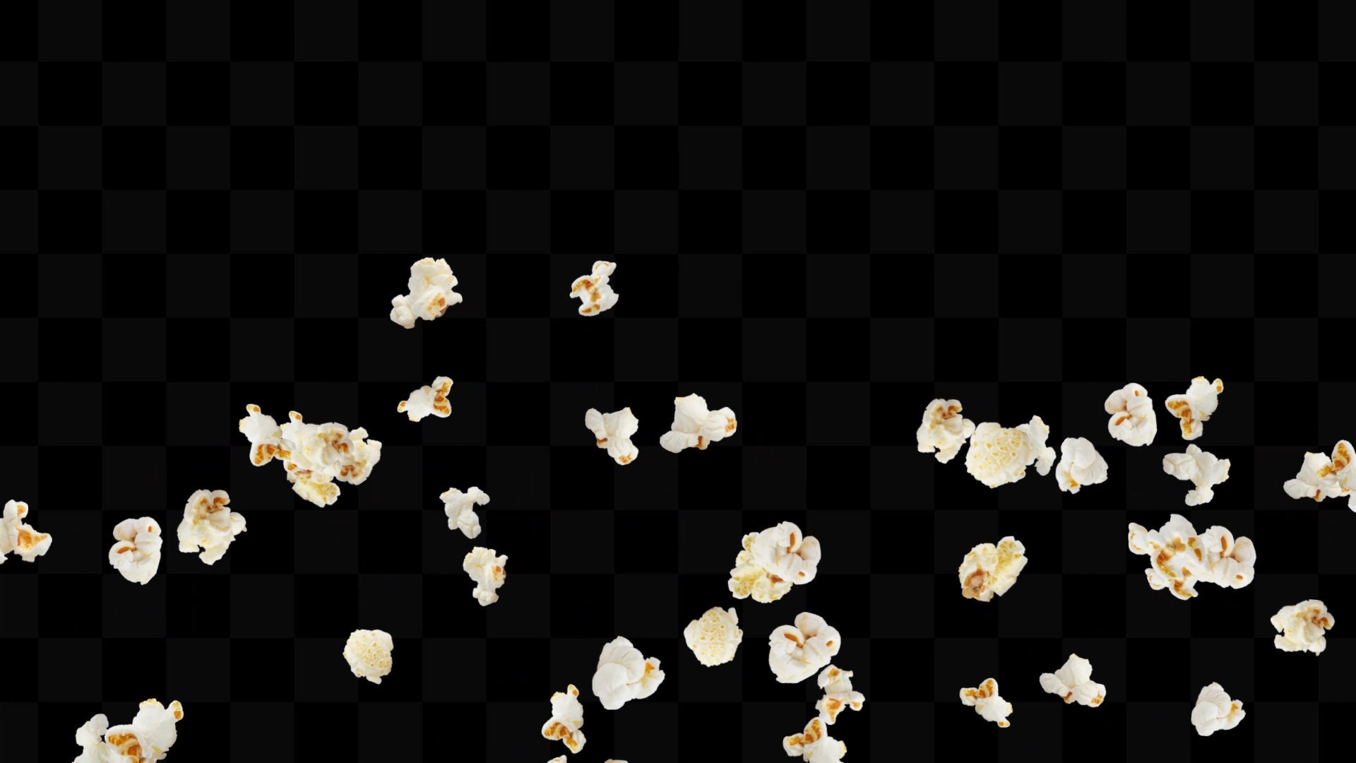 Popping Popcorn Stream Alert - Full Screen Animated Overlay With ...