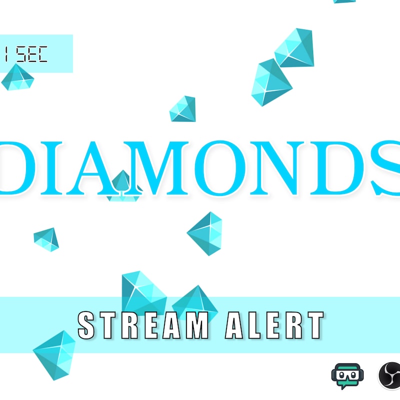 Diamond Stream Overlays - Etsy