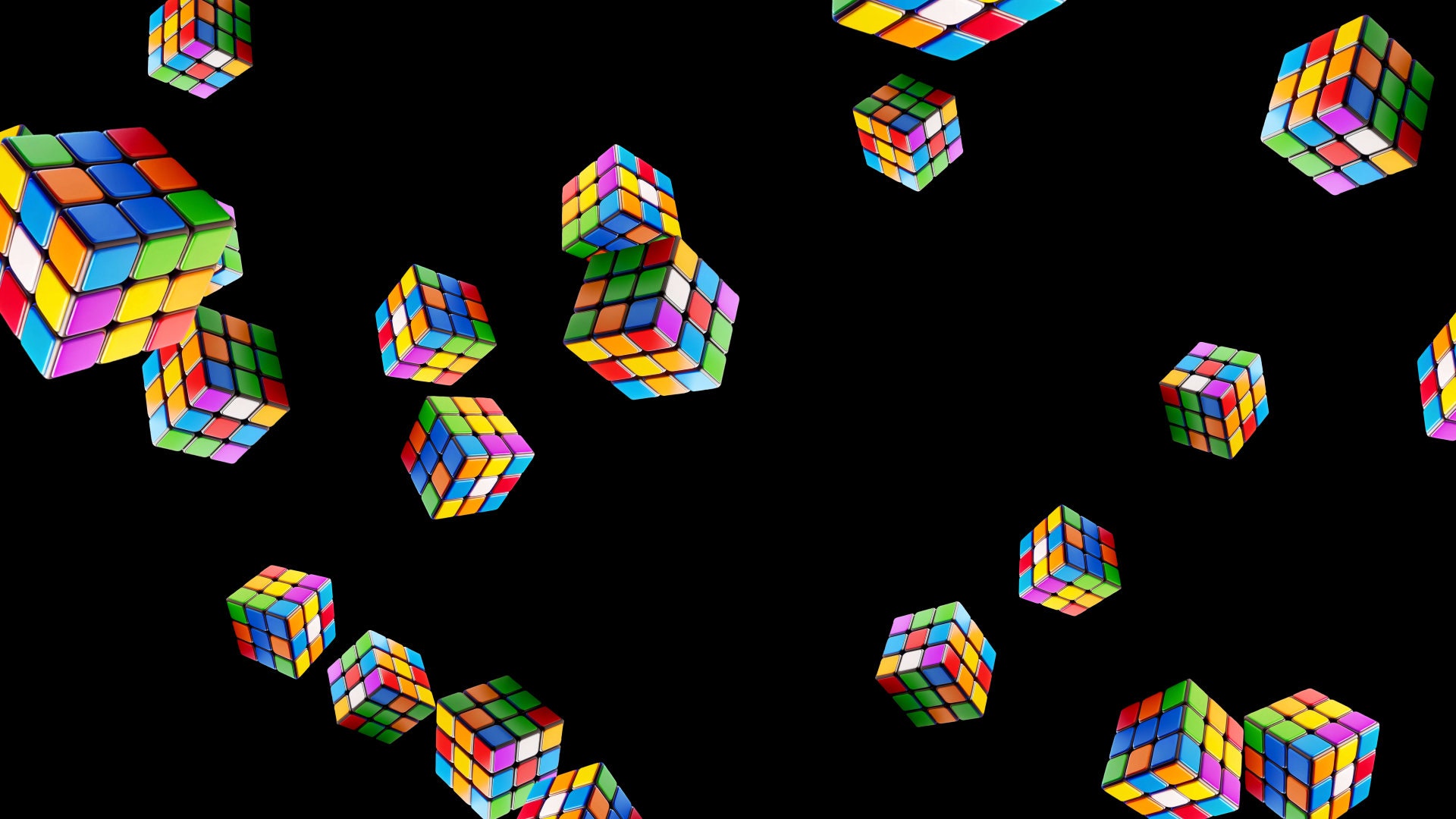 Rubik's Cube Stream Alert - Full Screen Animated Overlay With ...