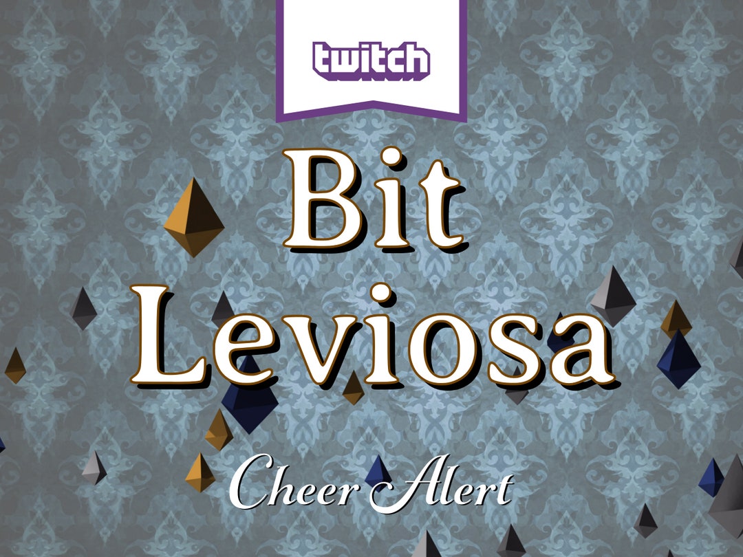 Twitch Cheer Alert - Bit Leviosa Full Screen Animation - 1920x1080 ...