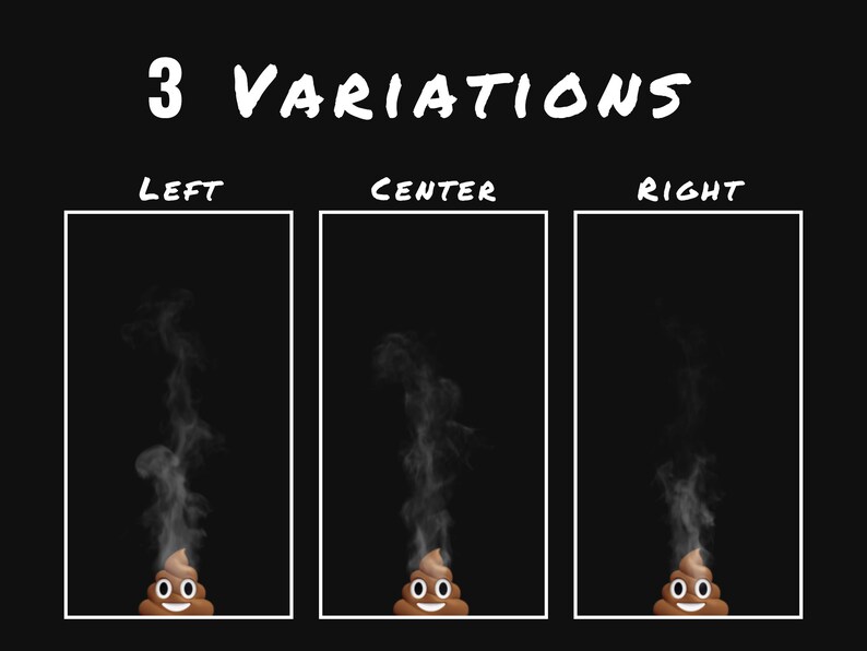 Steaming Pile of Sh*t Stream Alert Pack - 3 Full Screen Animated Effect ...