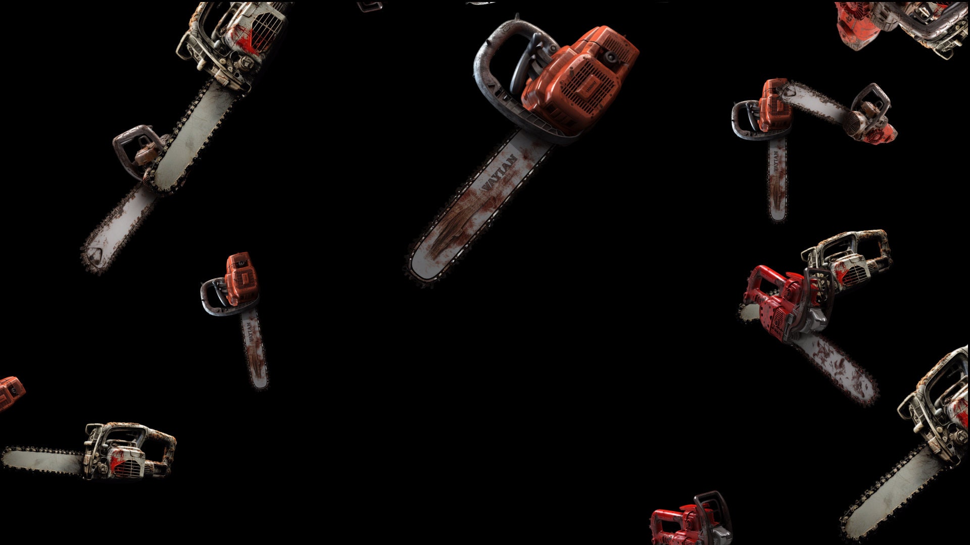 The Chainsaw Stream Alert - Animated Horror Effect - Transparent ...