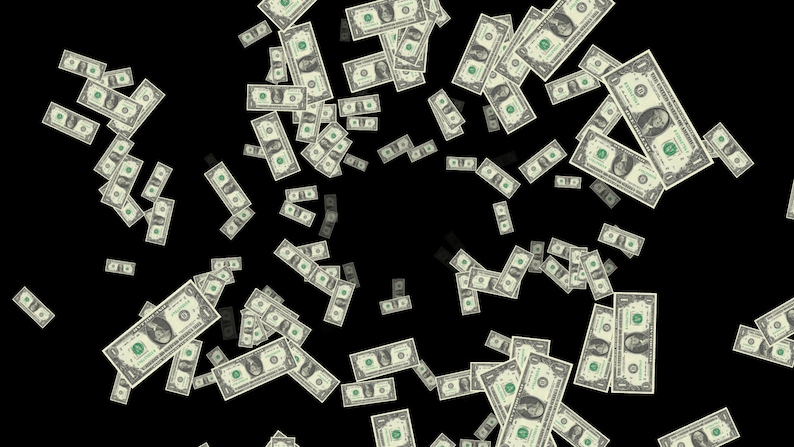Dollar Vortex Donation Alert - Dono Stream Effect - Full Screen ...
