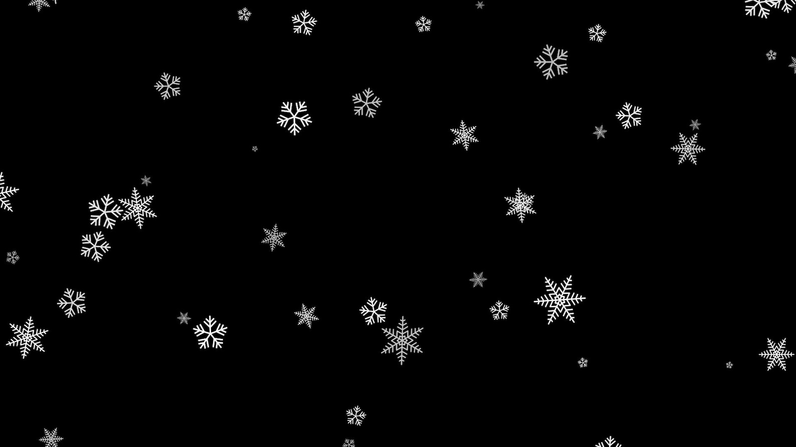 Snowflakes Stream Alert - Beautiful Holiday Animated Overlay - Full ...