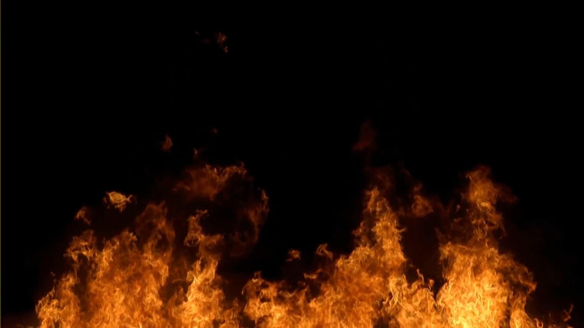 Fire Stream Decoration Looping Special Effect Full Screen Animated ...