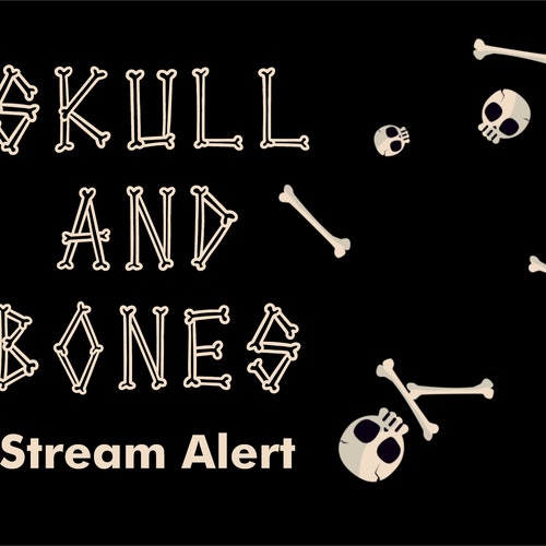 Animated Skulls Halloween Twitch Overlay Stream Asset Spooky - Etsy