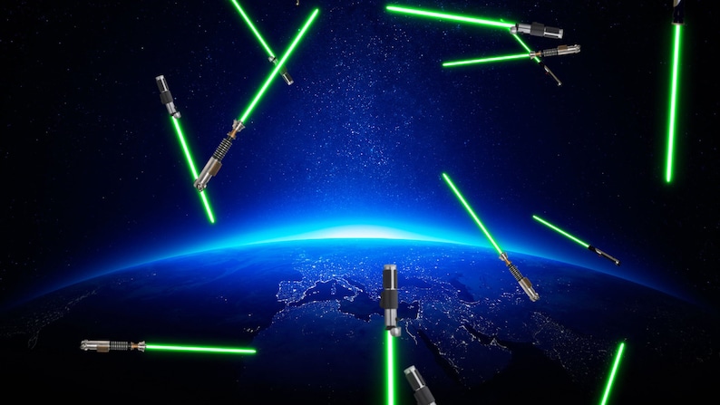 Jedi Consular Stream Alert Galactic Sword Shower Full Screen Animated ...