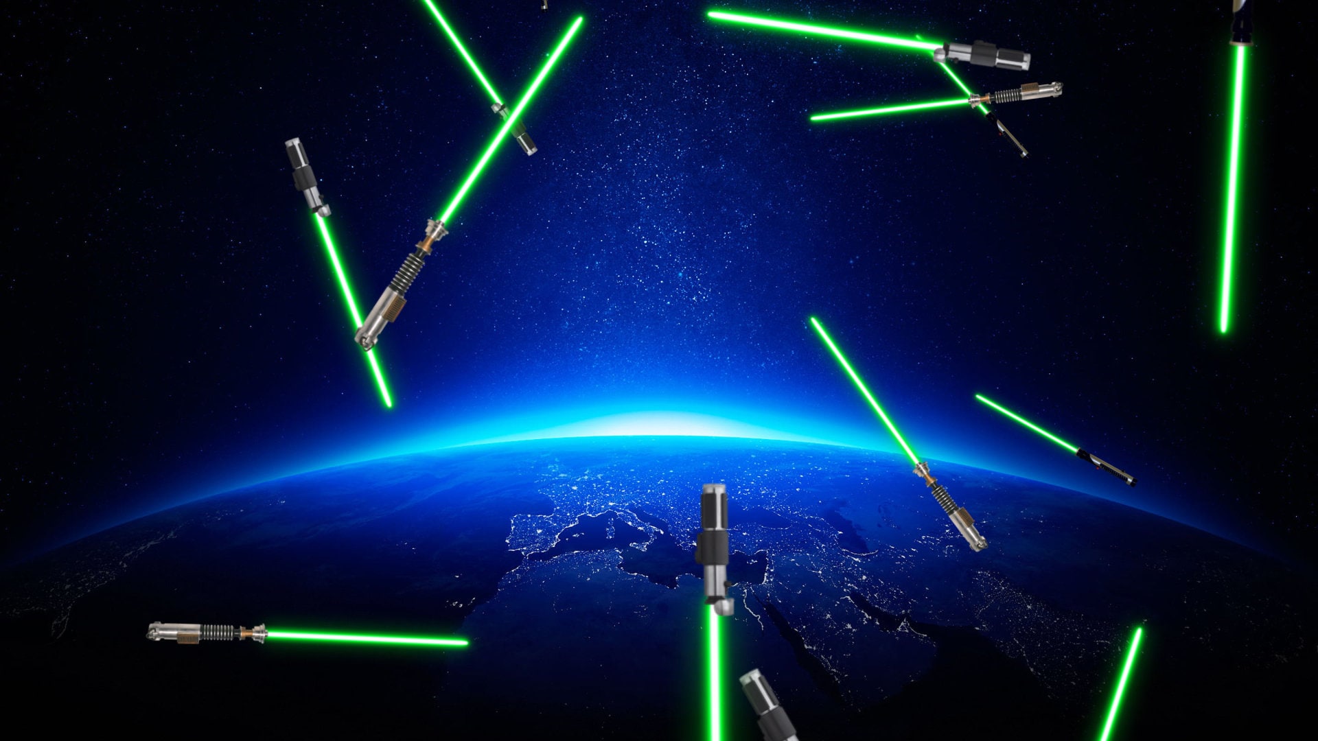 Jedi Consular Stream Alert Galactic Sword Shower Full Screen Animated ...