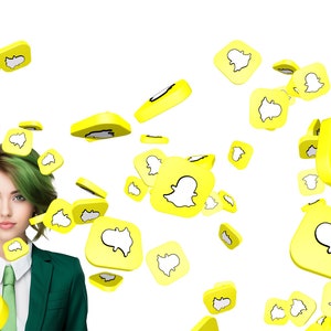 Snapchat Logo Stream Alert socials Full Screen Animation W/ Transparent ...