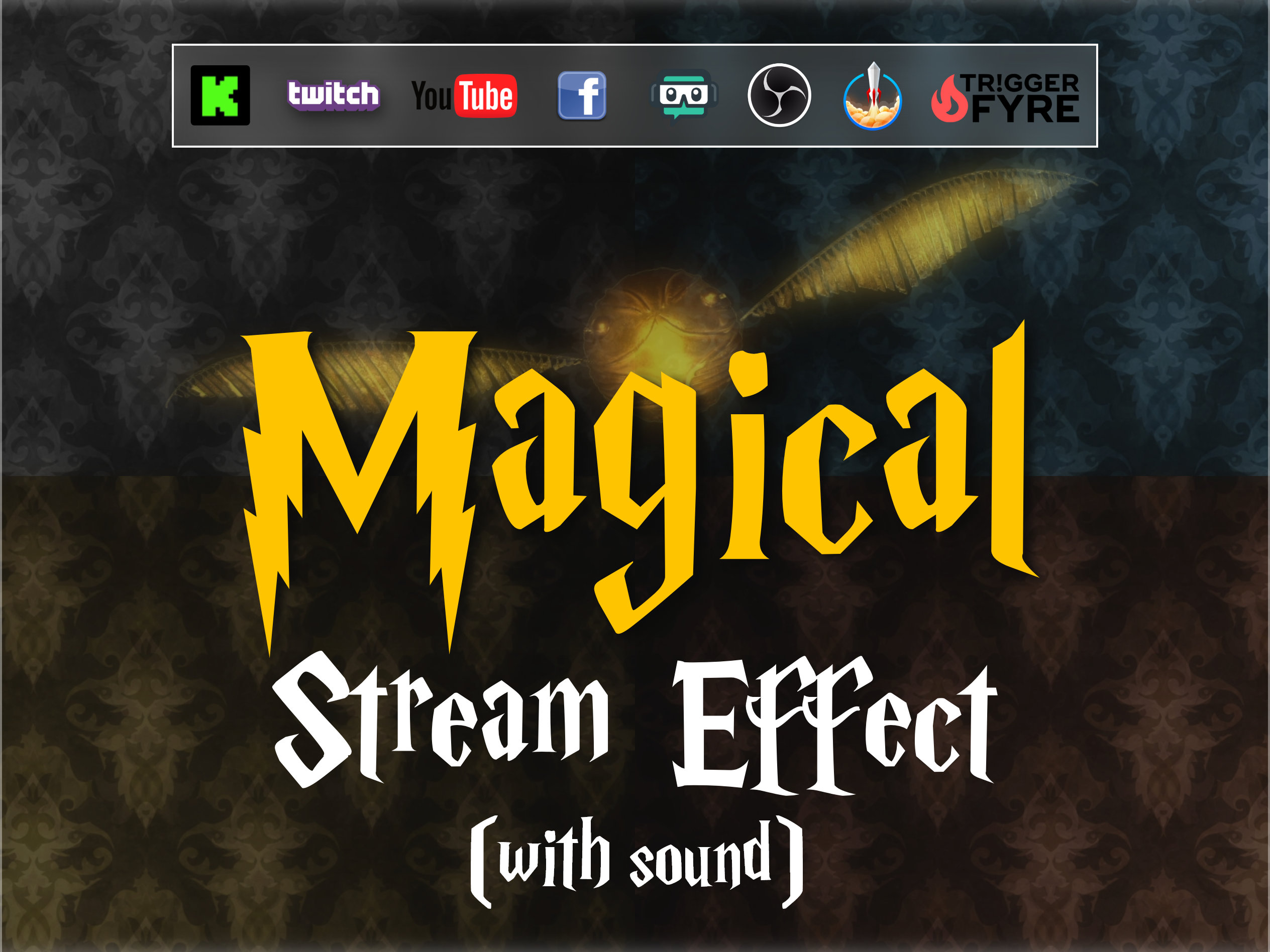 Magical Stream Effect - Flying Gold Ball Animated Alert W Sound - Full ...