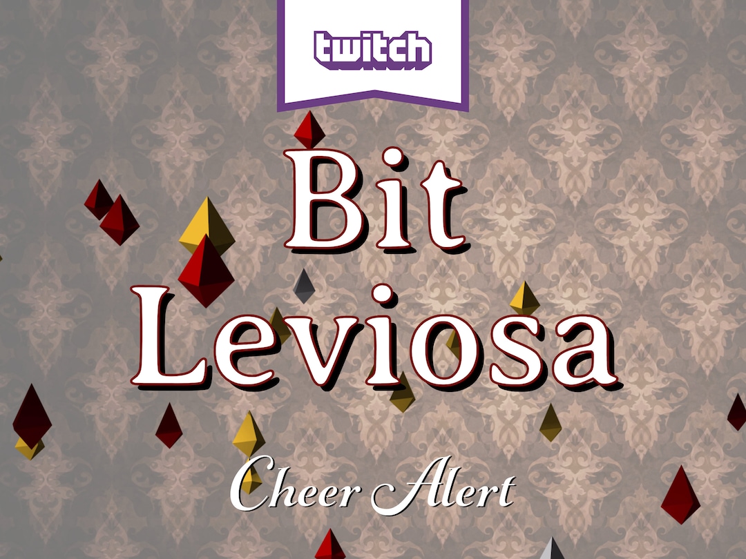 Twitch Cheer Alert Bit Leviosa Full Screen Animation 1920x1080 Overlay ...