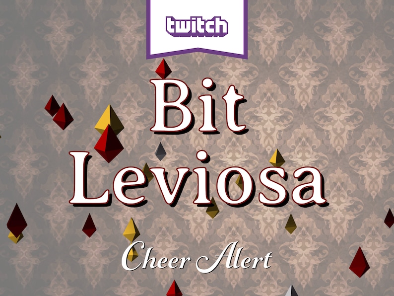 Twitch Cheer Alert - Bit Leviosa Full Screen Animation - 1920x1080 ...