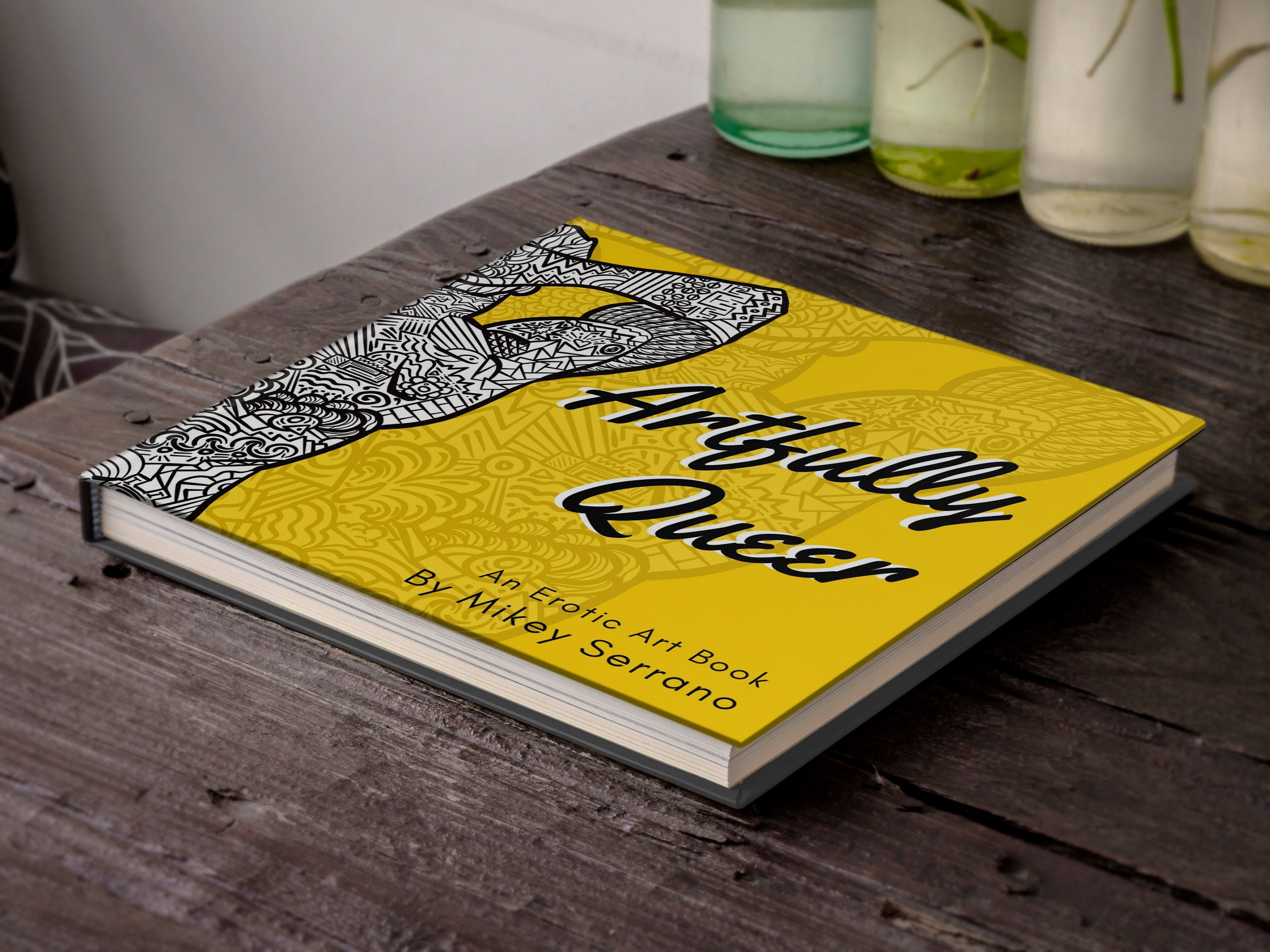Artfully Queer Erotic Art Picture Book Adults 18 NSFW Hard Cover Erotic ...