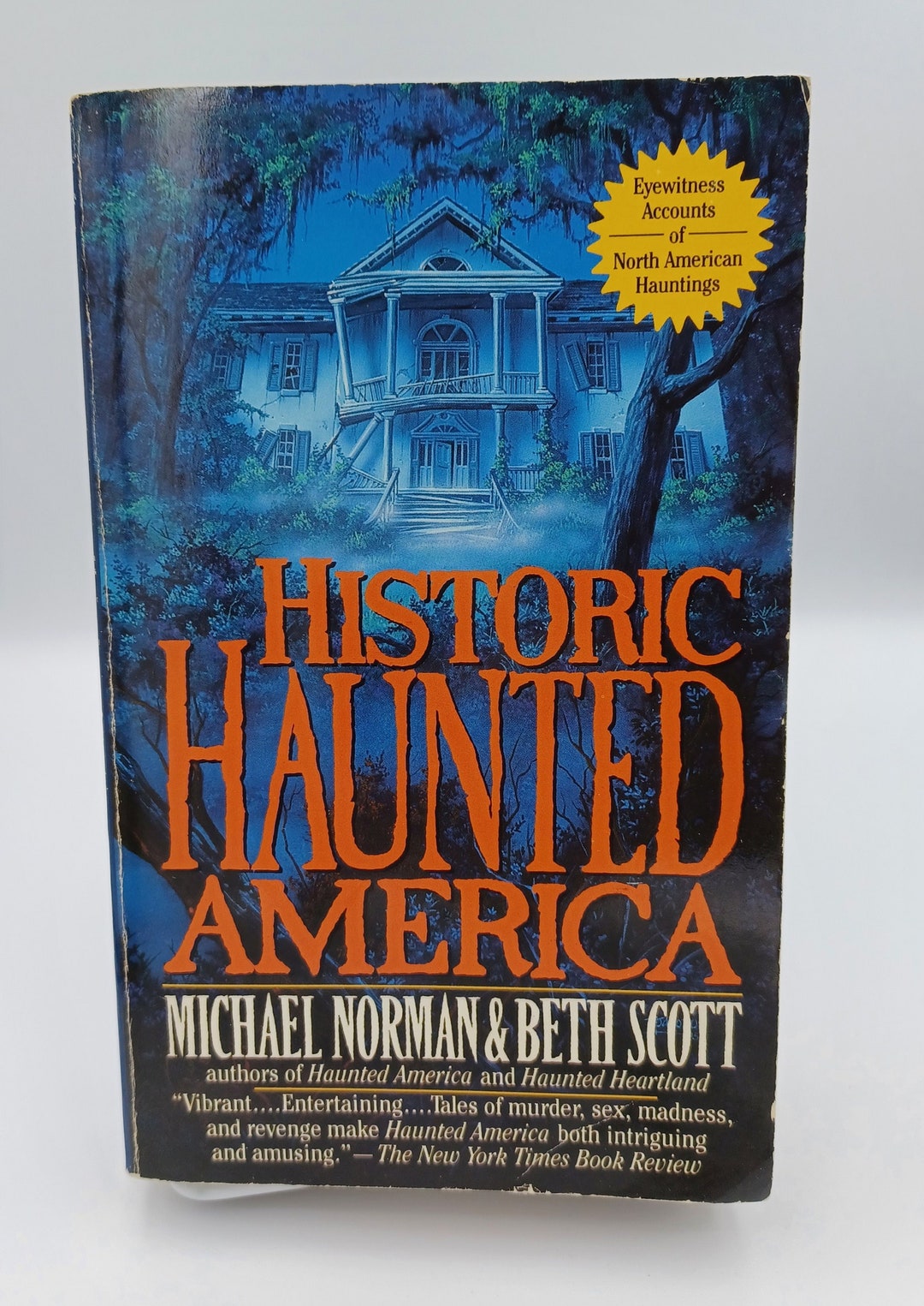Historic Haunted America 1996 Vintage Horror Paperback - Etsy