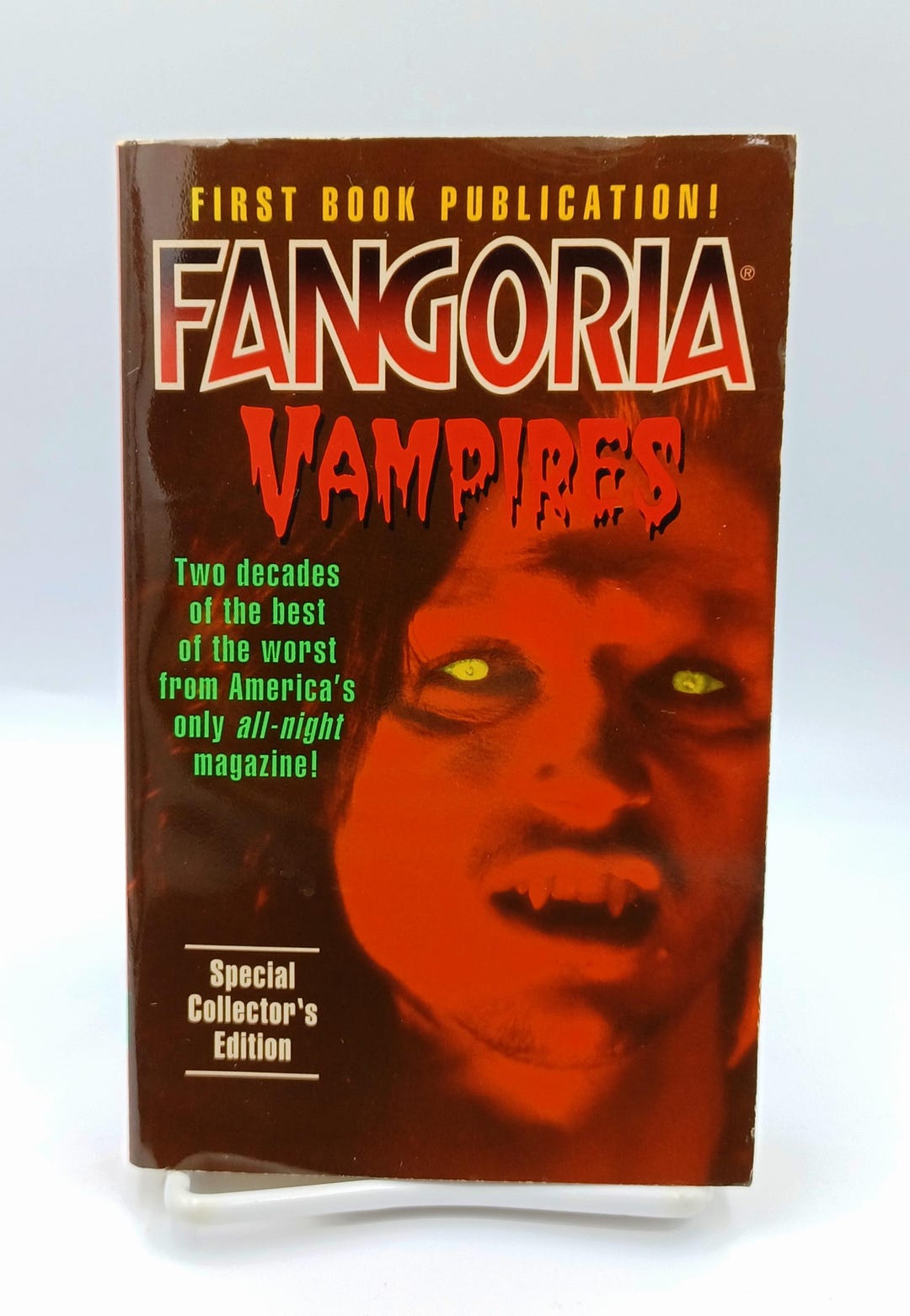 Fangoria Vampires (1996) Anthony Timpone, Vintage Nonfiction Paperback ...