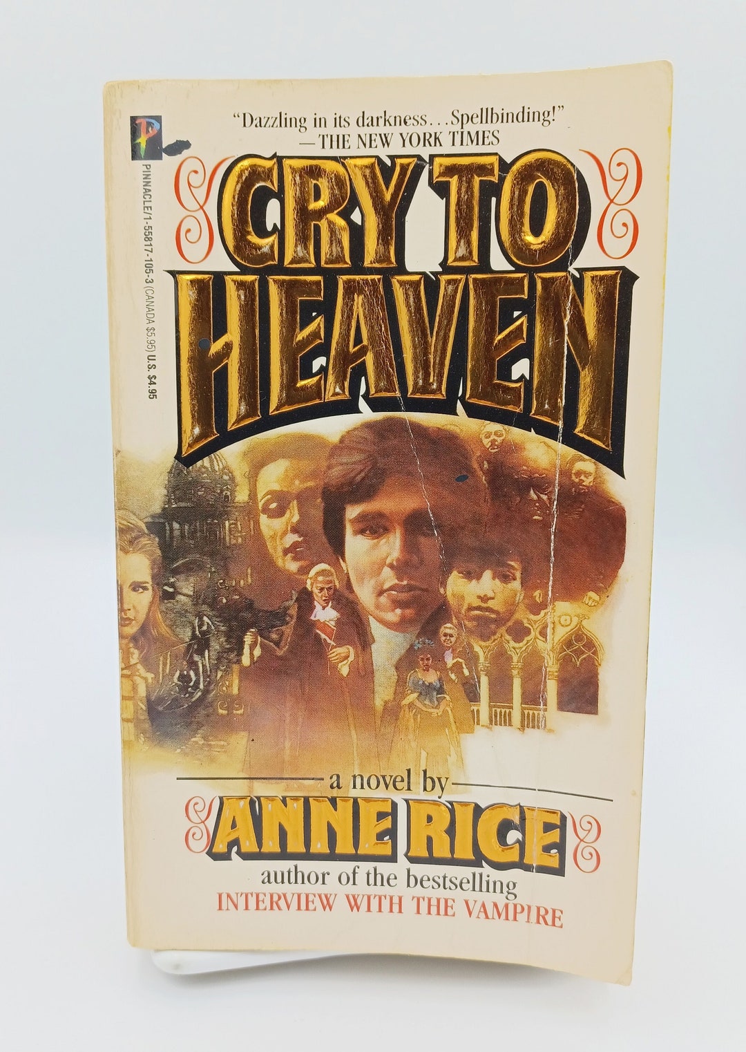 Cry to Heaven 1988 Anne Rice Vintage Horror Historical - Etsy